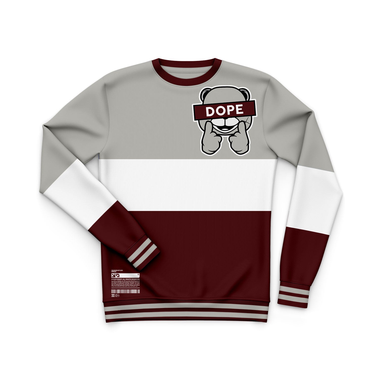 Dope Bear | Retro Air Jordan 5 Burgundy T-shirt | Hoodie | Sweatshirt – Trill & Lux