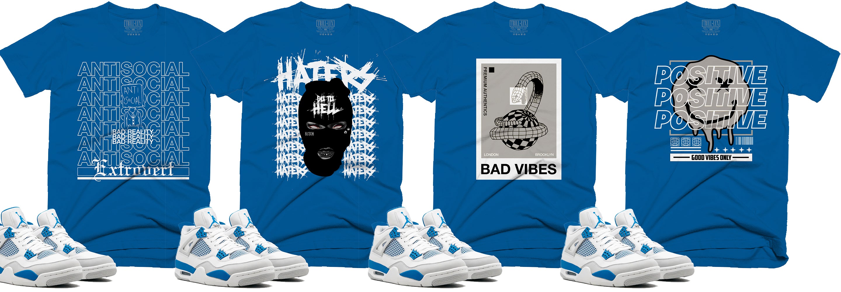 Air Jordan 4 Military Blue – Trill & Lux