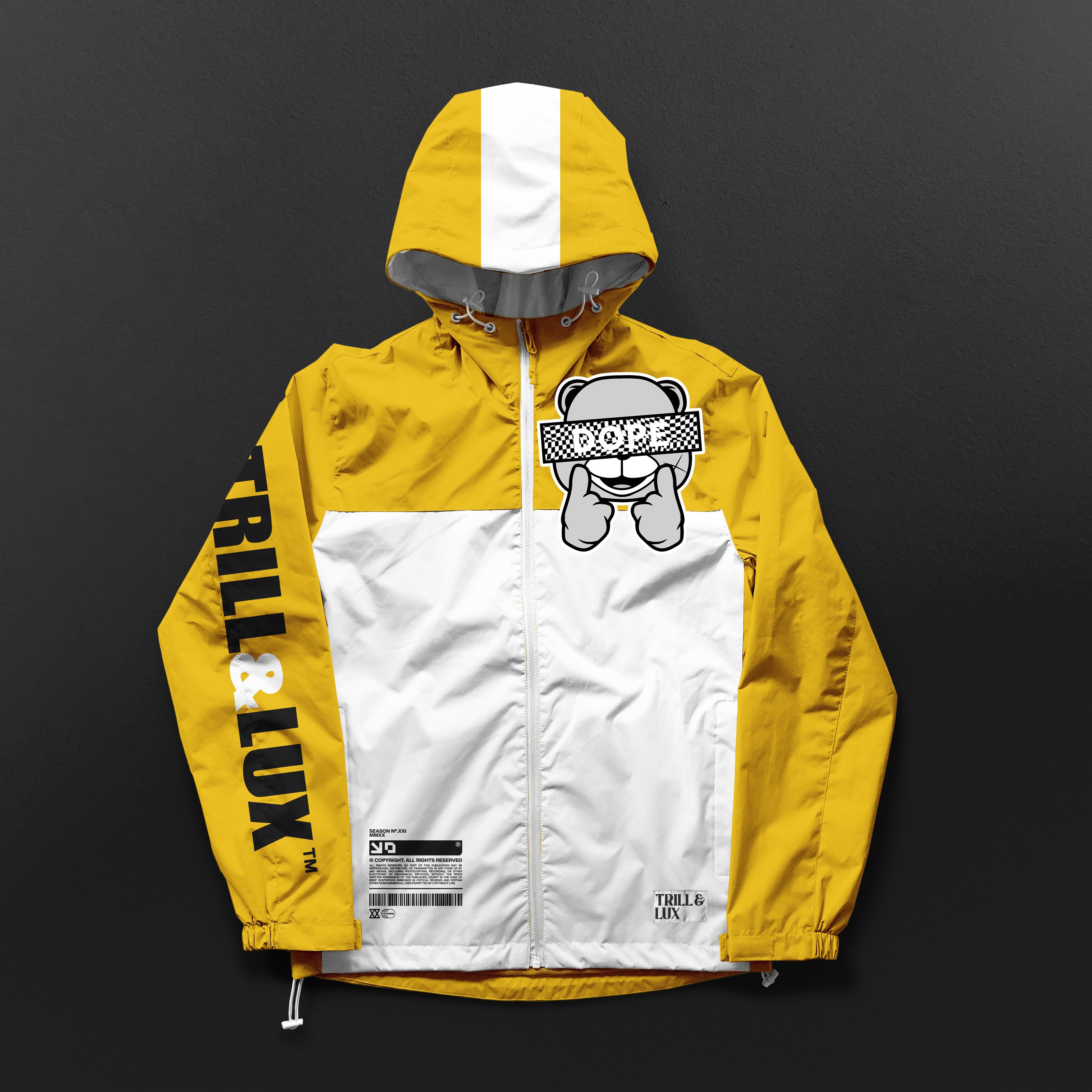 Dope | Air Jordan 4 Vivid Sulfur Windbreaker – Trill & Lux