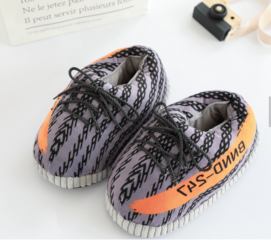 Matching Plush Air Jordan Slippers | Fluffy Slippers | Trill & Lux